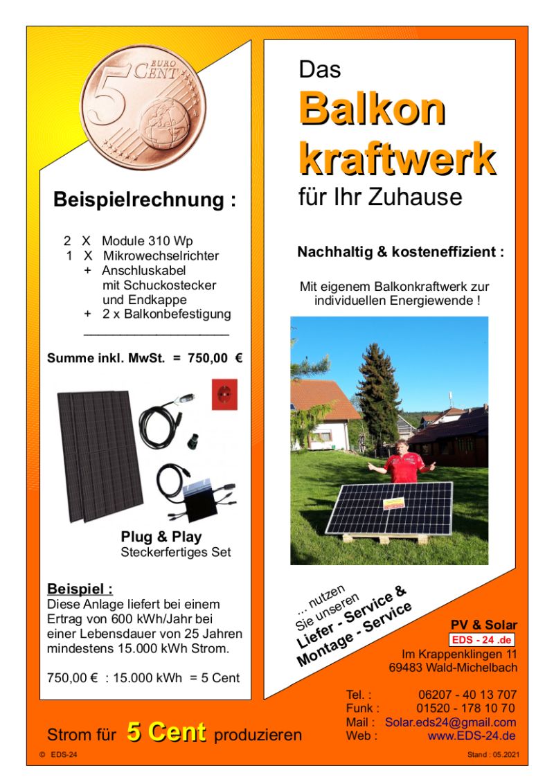 Solar & PV | Energie - Dienstleistung - Service | EDS